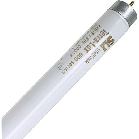 SLI Lighting F25T8/850, 25 Watt, 36" Length, T8 Fluorescent Tube Light ...