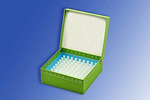 Camlab 1190988 ID-Colour Cry box with Divider, 81 Place, Assorted (Pack ...