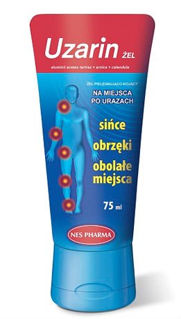 Buy UZARIN GEL - 75 ml - care-soothing gel after injuries: s, swelling ...