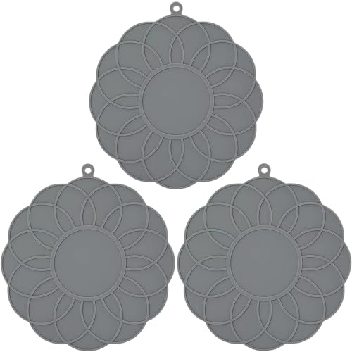 Amazon.com: SUNREEK Creative Trivet Mats - 8 Heat Resistant Pot Holders ...