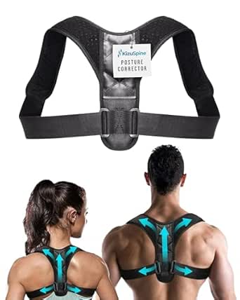 Amazon.com: Kizu Spine Posture Corrector for Women, Kizu Spine Posture ...