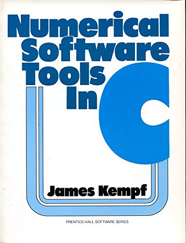 Buy Numerical Software Tools In C Prentice Hall Software Series Book Online At Low Prices In