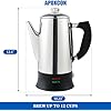 Amazon.com: APOXCON Electric Coffee Percolator ETL Approved 12 Cup ...