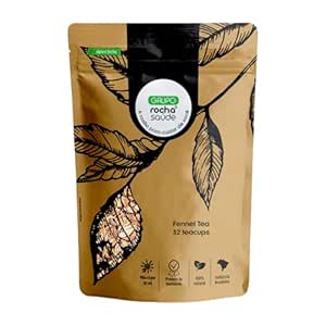 Amazon.com : Grupo Rocha Saúde, Natural Fennel Tea, Seeds, Relief from ...