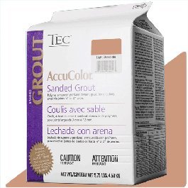 TEC AccuColor Light Chocolate Sanded Grout - 9.75lb: Tile Grout: Amazon ...