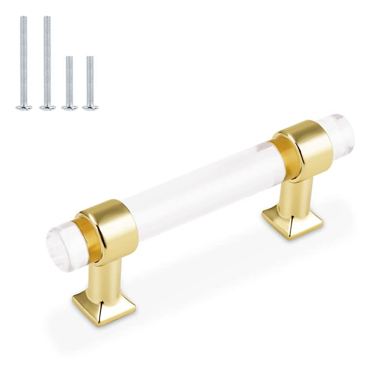 Snapklik.com : Orger Kitchen Cabinet Handles Acrylic Drawer Pulls ...