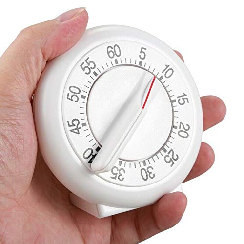 OROOBA® 2X(60 Minute Mechanical Wind-Up Timer - White T5V5) : Amazon.in ...