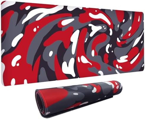 Amazon.com: Fluid Pattern XXL Mouse Pad,Super Thick Waterproof Fluid ...