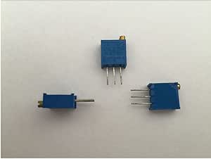 Amazon.com: ROBAUN 10PCS 502 5K Ohm 3296W Trimpot Trimmer Potentiometer ...
