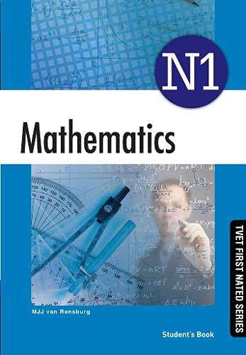 Buy Mathematics N1 Student's Book (TVET First Nated Series) Book Online ...