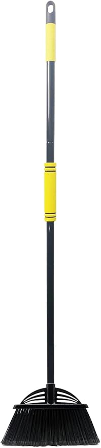 Amazon.com: Xifando Four-Section Rod Long-Handled Broom,Heavy-Duty ...