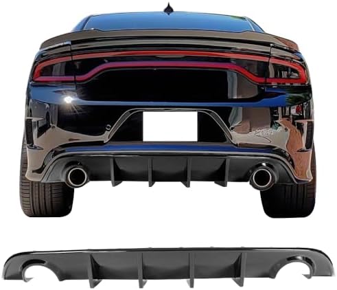 Amazon.com: KUAFU Rear Diffuser Compatible with 2015-2024 Dodge Charger ...