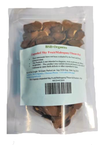 Amazon.com: BSD Organics Orginal Unpeeled Sky Fruit/Mahogany/Thean kai ...