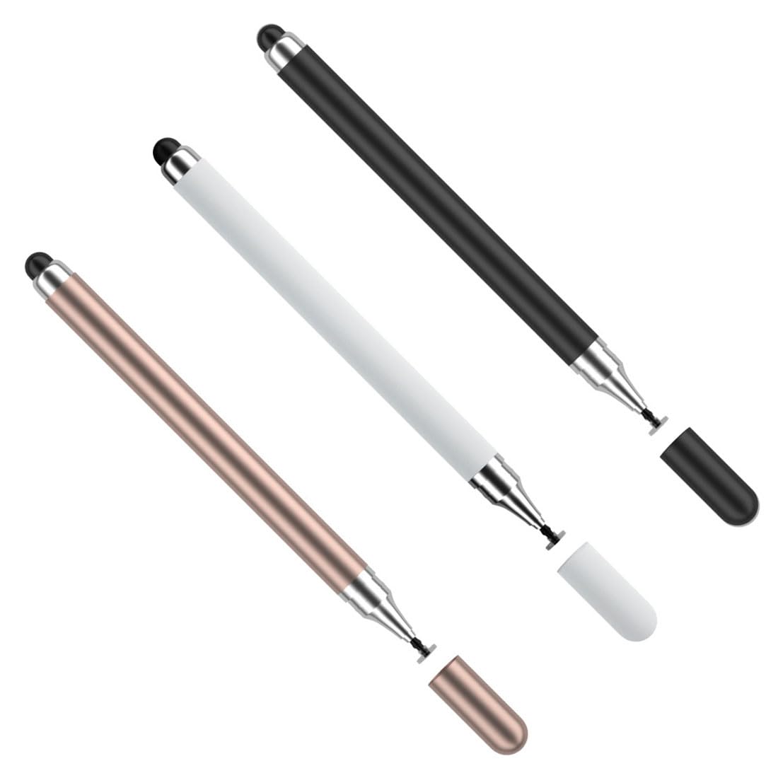 JOCXZI Stylus Pens for Touch Screens, 3 dual-head touch screen ...