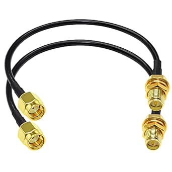 Amazon.com: TUOLNK RP-SMA Coaxial Cable RG58 RP SMA Male to RP SMA Female 50 ohm WiFi Antenna ...