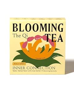Amazon.com : The-Qi Inner Connection Calendula & Rose Blooming Flower w ...