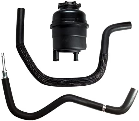 Amazon.com: Power Steering Fluid Reservoir and Hose Line Kit for BMW ...