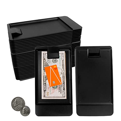 Snapklik.com : 30 Pieces Black Check Holders, Check Presenters For ...