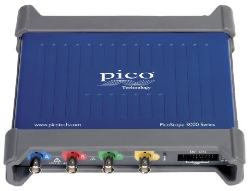 Pico 3404D MSO PicoScope 70 MHz 4 channel scope with 16 logic and AWG ...
