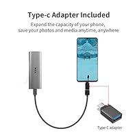 SSK Mini Portable SSD Ultra Speed External Solid State Drive USB-C USB3 ...