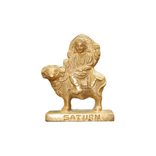 Buy Lord Shani Dev (Saturn) Brass Statue Online at Low Prices in India ...