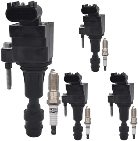 Amazon.com: UF491 Ignition Coil Pack 12578224 and Iridium Spark Plugs ...