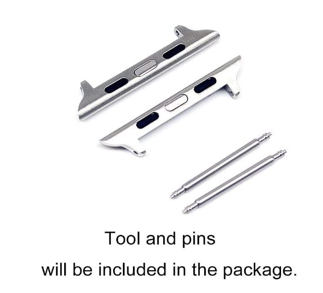 SBWC Stainless Steel Clasp Width Watch Band Adapters Link Spring Bar ...