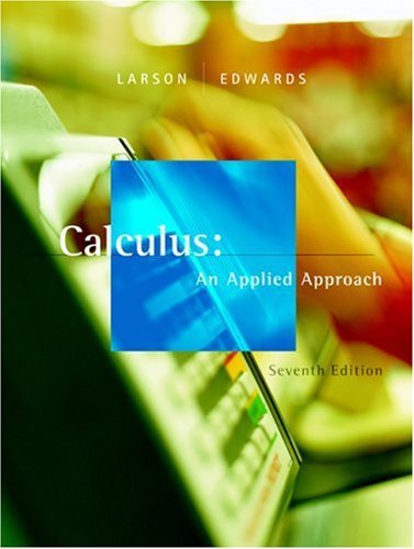Brief Calculus - An Applied Approach (7th, Seventh Edition) - By Ron ...