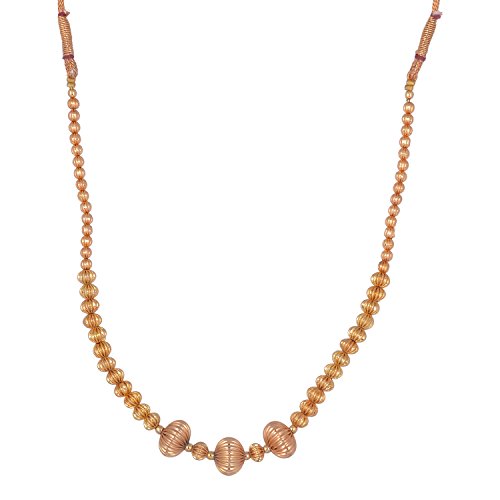 Buy Anvi Creations Mohan Mala with Small Gold Gundus at Amazon.in