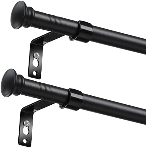 Amazon.com: Poskena Curtain Rod Set for Windows 28 to 60 Inch - 5/8 ...