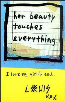 I LOVE MY GIRLFRIEND - SIGNED WITH A DRAWING BY LOUIS CANNIZZARO ...