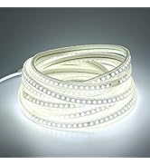 Amazon.com: pcningled 6.56 ft AC 110V LED Strip Lights 2m IP67 ...