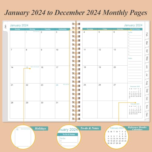 Snapklik.com : 2023-2024 Planner,A5 To Do List Planner, Weekly ...