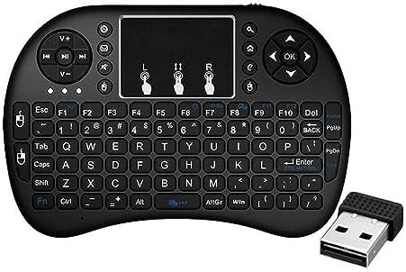 Amazon.in: Buy QIWA Wireless Mini Keyboard with Touchpad and LED ...