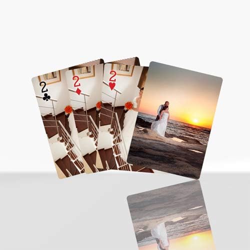 Snapajack Personalised Playing Cards (Numbers, Jokers and Backs (16 ...