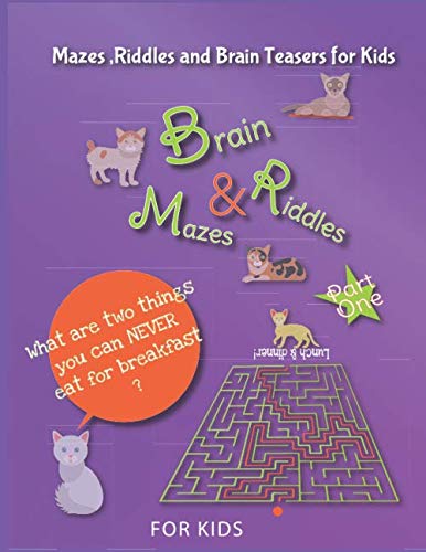 Buy Mazes, Riddles and brain teasers for kids, Fun and Challenging ...