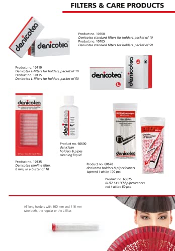 Denicotea 12 boxes x 50 Cigarette HOLDER filters – total 600 filters ...