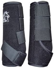 Amazon.com: Harry's Horse Memory Foam SMB Galloping Boots Horse Boot ...