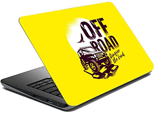 Plan To Gift Off Road Car Laptop Skin Laptop Skin 14 inch for All ...