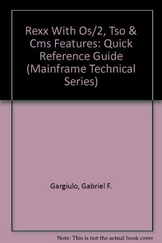 Rexx With Os/2, Tso & Cms Features: Quick Reference Guide | Amazon.com.br