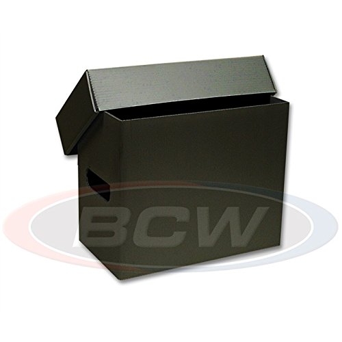 BCW Short Comic Storage Box - Plastic Black : Amazon.co.uk: Toys & Games