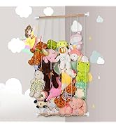 Amazon.com: Stuffed Animal Storage Wood Corner Plush Toys Holder with ...