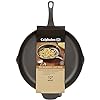 Calphalon Cast Iron Skillet, Pre-Seasoned Cookware with Large Handles ...