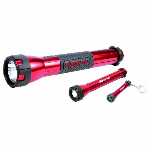 Snap-on 92246 Red/Black Aluminum Flashlight : Amazon.in: Home Improvement