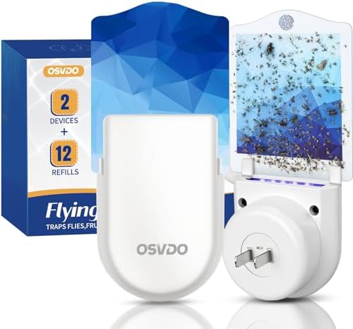 Amazon.com : Plug in Fruit Fly Traps Indoor 2-Pack - Effective Insect ...