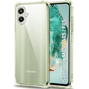 TheGiftKart Crystal Clear Back Cover Case for Samsung Galaxy M05 / A05 / F05 | Shockproof Soft ...