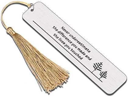 Amazon.com : Inspirational Gift Bookmark for Her Him Boss Coworkers ...