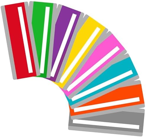 Amazon.com : Guided Reading Strips Highlight Strips Colored Overlay ...