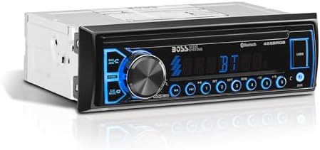 Amazon.com: BOSS Audio Systems 455BRGB Car Stereo - Single Din ...