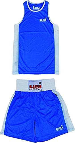 USI Boxing Uniform Short & Vest Set Light Weight Sports Dress Boxing ...